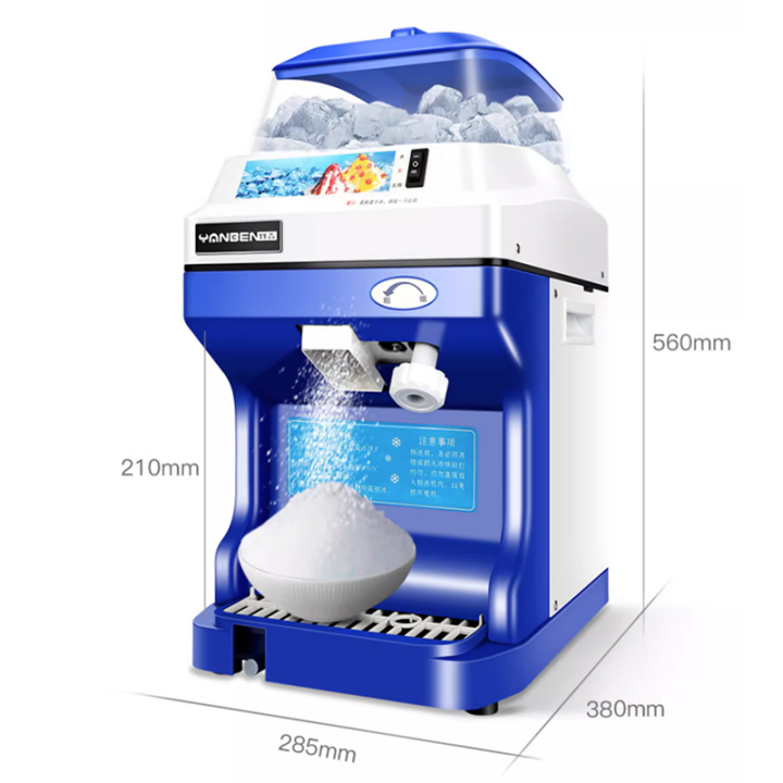 electric commercial cube ice shaver crusher machine for commercial bar ...
