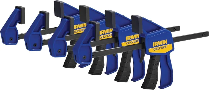 IRWIN QUICK-GRIP Clamps, One-Handed, Mini Bar, 6-Inch, 4-Pack (1964758 ...
