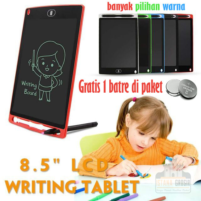 BISA COD - Papan Tulis Digital LCD Hapus Untuk Anak / Writing Board 8.5 ...