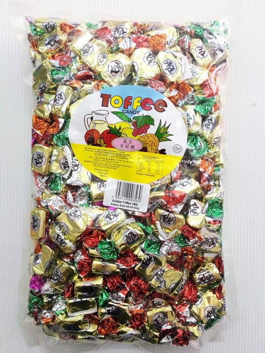 Toffee Candy 1kg (208pcs +/-) party birthday goodies bag wedding ...