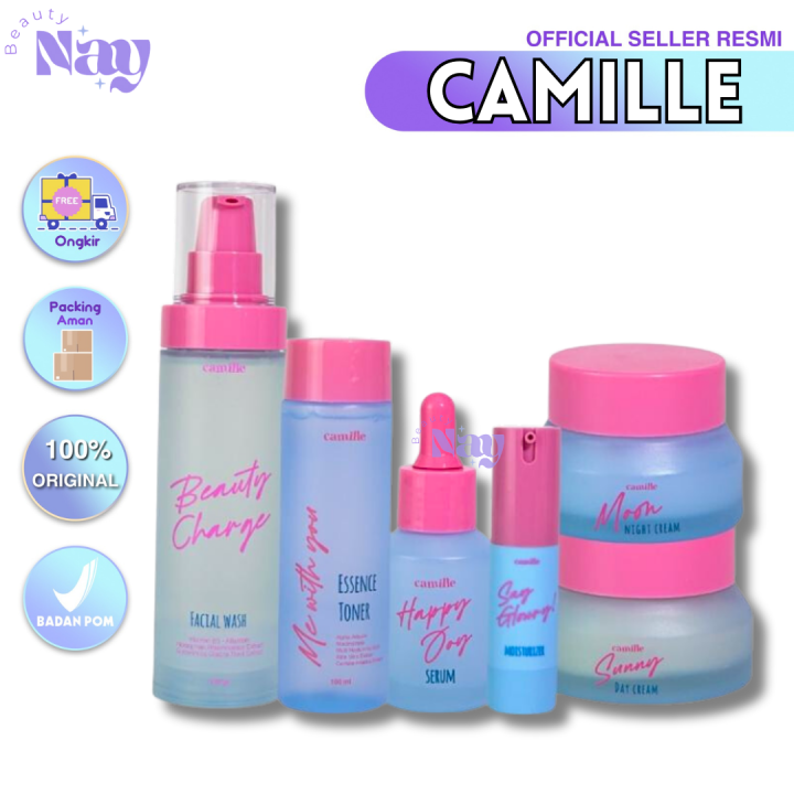 SKINCARE CAMILLE BUNDLING SKINCARE BEAUTY CHARGE FACIAL WASH SUNNY DAY ...