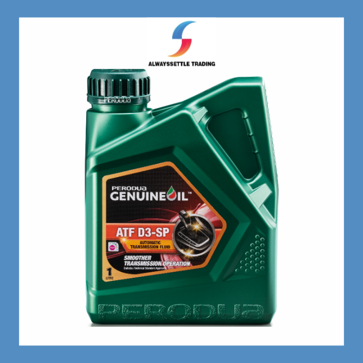 Perodua ATF D3-SP D3 SP 1L Green (1Liter) Auto Transmission Fluid Gear ...