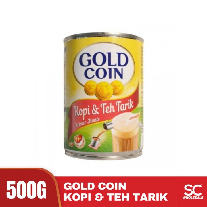F&N Gold Coin Kopi & Teh Tarik Sweetened Creamer 500g | Lazada