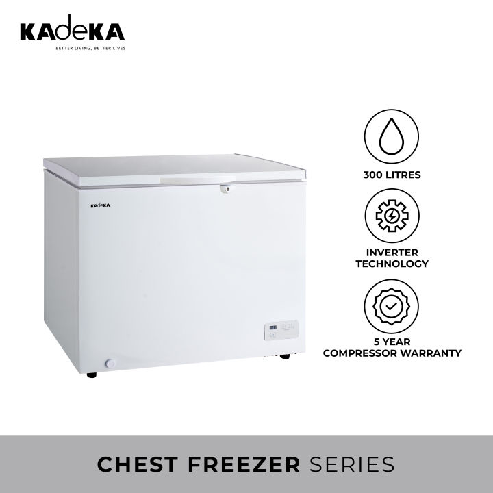 [PREORDER] KADEKA I-Series KCF-300I One Door Chest Freezer (300 litres ...