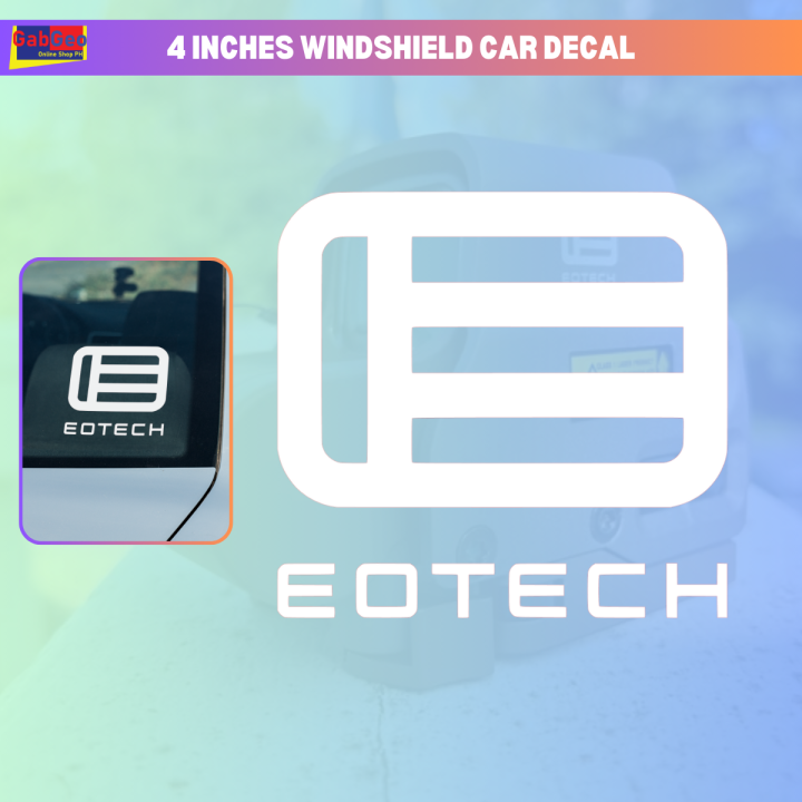Eotech Custom Die-cut Vinyl Decal Sticker All Weather Waterproof for ...