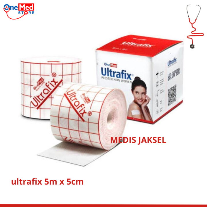 COD ULTRAFIX 5 cm x 5 m One Med Plester 5cm x 5m Luka Onemed plester ...