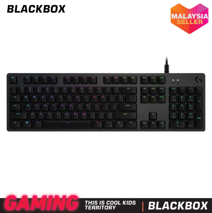 Logitech G512 Carbon Lightsync RGB Mechanical Gaming Keyboard with GX ...