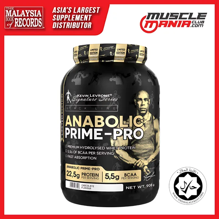 Kevin Levrone Anabolic Prime Pro (4.4 lbs) Hydrolyzed Whey Protein ...
