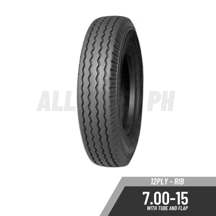 Truck Tires 700-15 (12ply) Rib - China Brand with Tube & Flap 700x15 TT ...