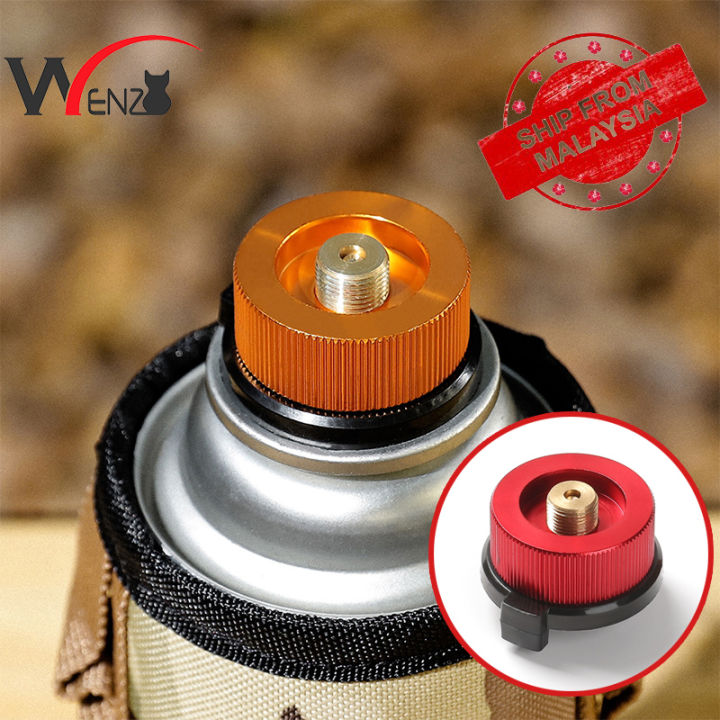 Camping Stove Burner Connector Propane Butane Gas Conversion Head ...