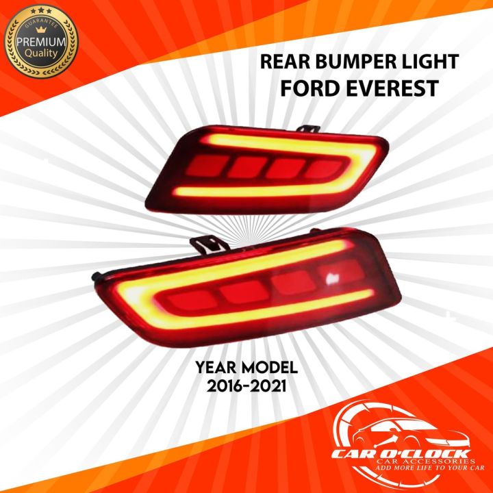 Ford Everest LED Rear Bumper Light (2016-2022) | Lazada PH