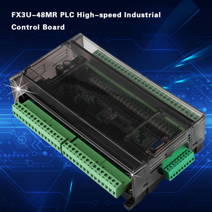 PLC Controller FX3U-48MR DC24V Industrial Control Board PLC ... PLC Controller FX3U-48MR DC24V Industrial Control Board PLC ...