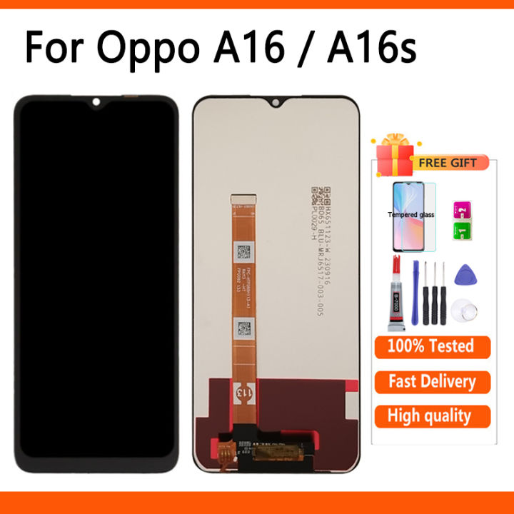 Original LCD For OPPO A16 CPH2269 / A16S CPH2271 LCD Touch Digitizer Screen Assembly | Lazada PH