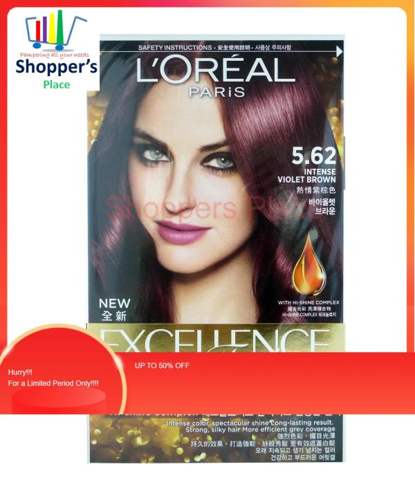 L'Oreal Paris Excellence Fashion Colour Crème - 5.62 Fashion Brown ...