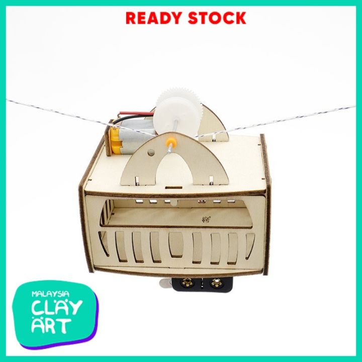 Cable Car DIY Puzzle Pack STEM Toy | Science Education Set with Robotic ...