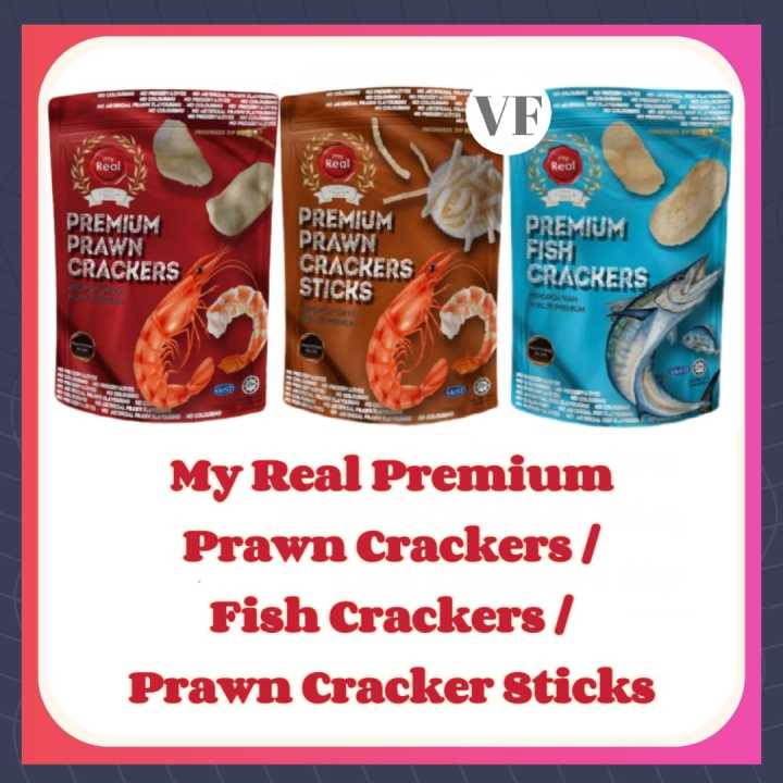 [Bundle] My Real Premium Prawn Cracker Sticks / Prawn Crackers / Fish ...