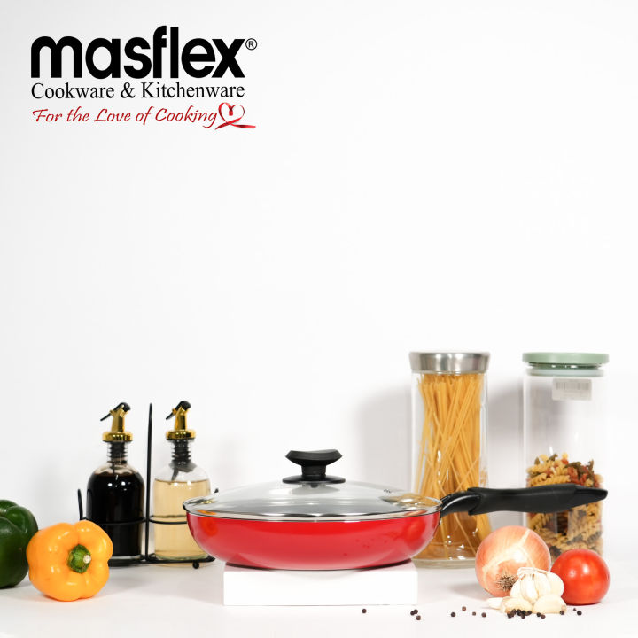 Masflex Aluminum Non-stick Classic Frypan (Induction Ready-Suitable for ...