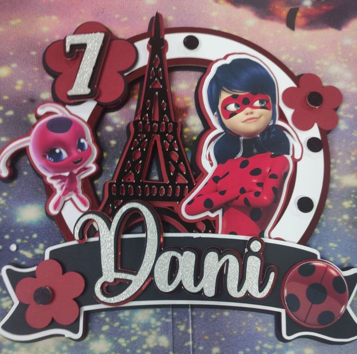 Miraculous Ladybug Customized Cake Topper | Lazada PH