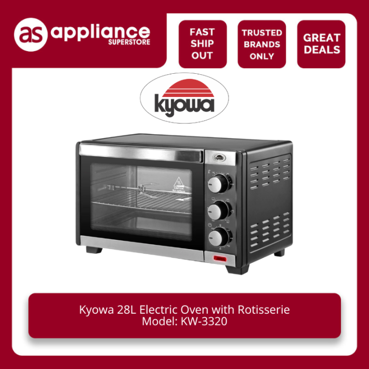 Kyowa 28L Electric Oven with Rotisserie KW-3320 | Lazada PH