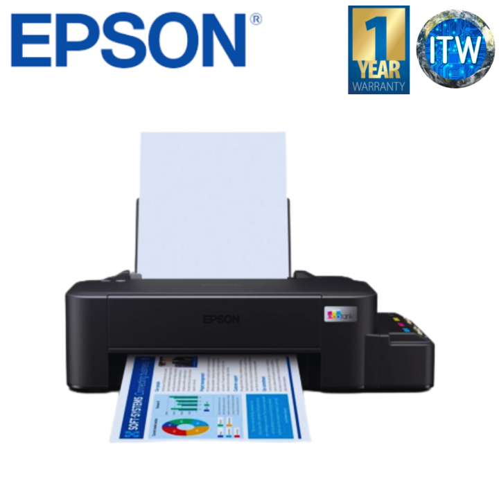 ITW | Epson EcoTank L121 A4 Ink Tank Printer | Lazada PH