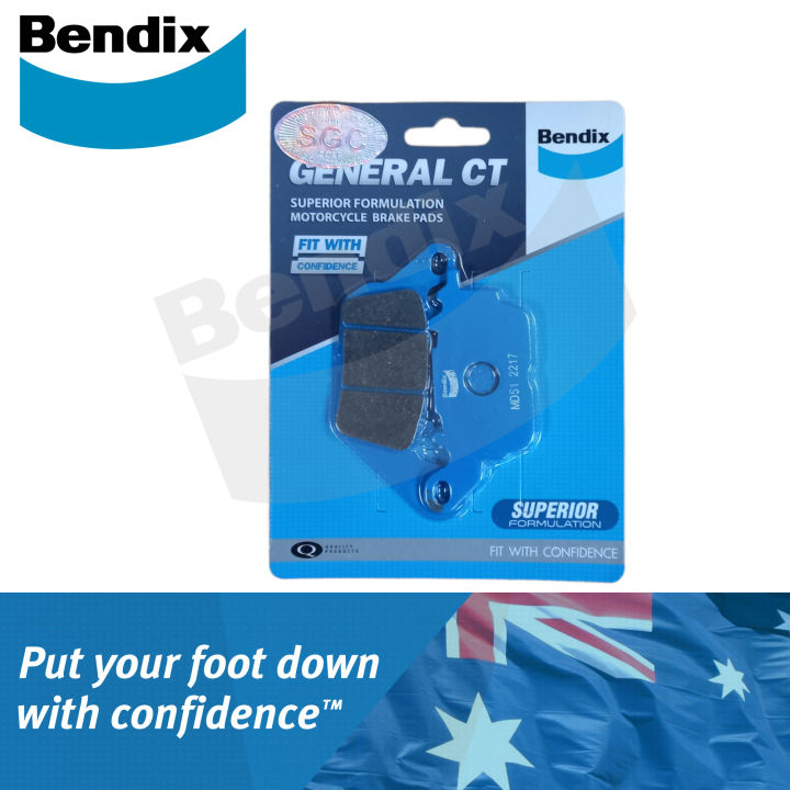 Bendix Motorcycle Brake Pads Front for Mio Soul-i 125, Mio I 125 (M3 ...