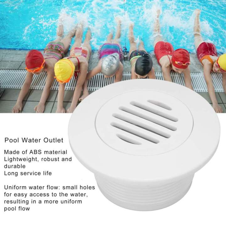 อุปกรณ์สระว่ายน้ำ Drain G2 Male Thread Professional Pool Suction Outlet ...