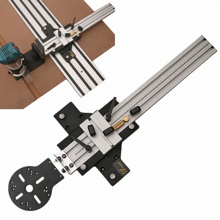 Wood Router Slotting Guide Rail Linear Slide Orbit Woodworking Circle ...