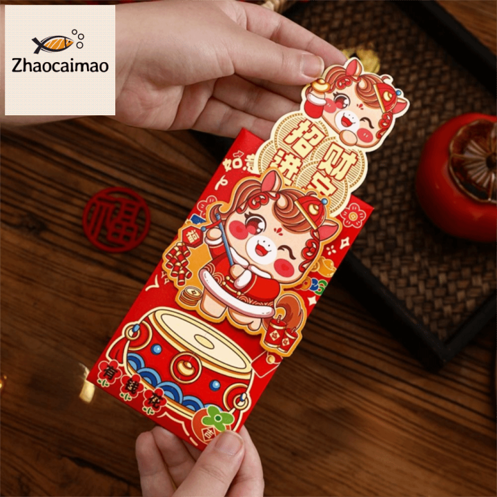 Zhaocaimao ampao 2026 red pocket chinese envelope for money ang pao ...