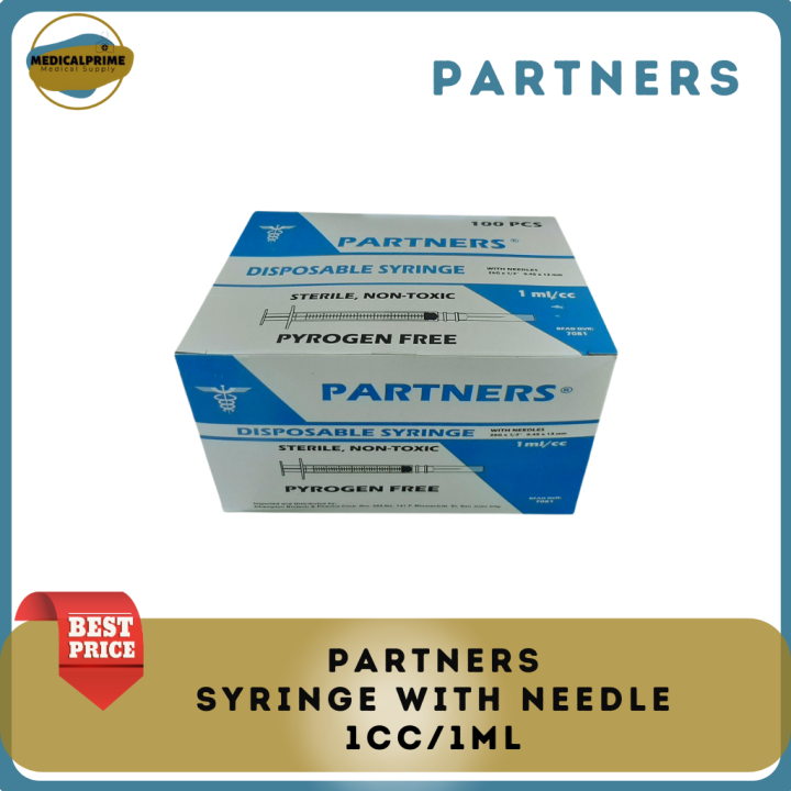 Disposable Syringe with Needles 100pcs (1cc) or (3cc) | Lazada PH