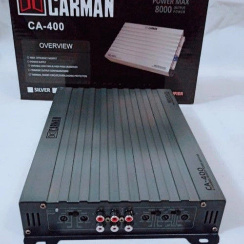 POWER AMPLIFIER 4 CHANNEL CARMAN CA 400 - NAD CAR OFFICIAL | Lazada ...