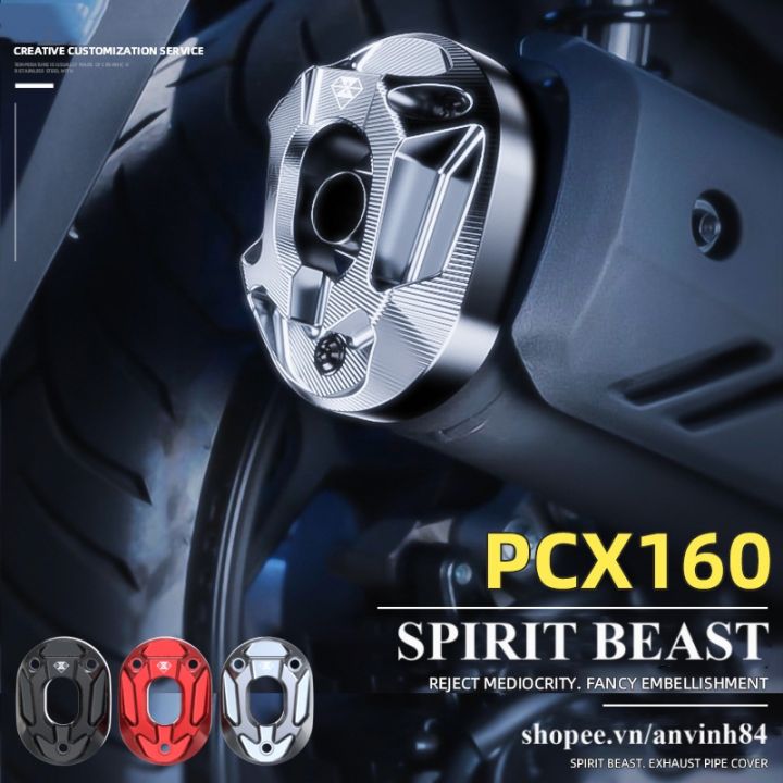 Ốp Đuôi Pô Spirit Beast L10 Cho PCX 160/ Vario 160 | Lazada.vn
