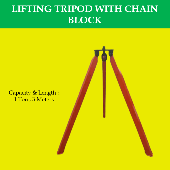 MAGO Lifting Tripod Chain Block Not Included Towing Products | Lazada PH