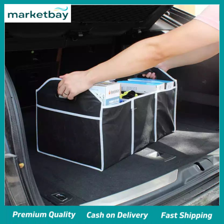 Marketbay CAR BOOT TRUNK ORGANIZER New Foldable Car Storage Boot ...