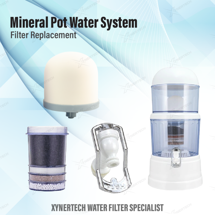 Mineral Pot Replacement Filter Dome Ceramic Water Tap Multi Stage ...