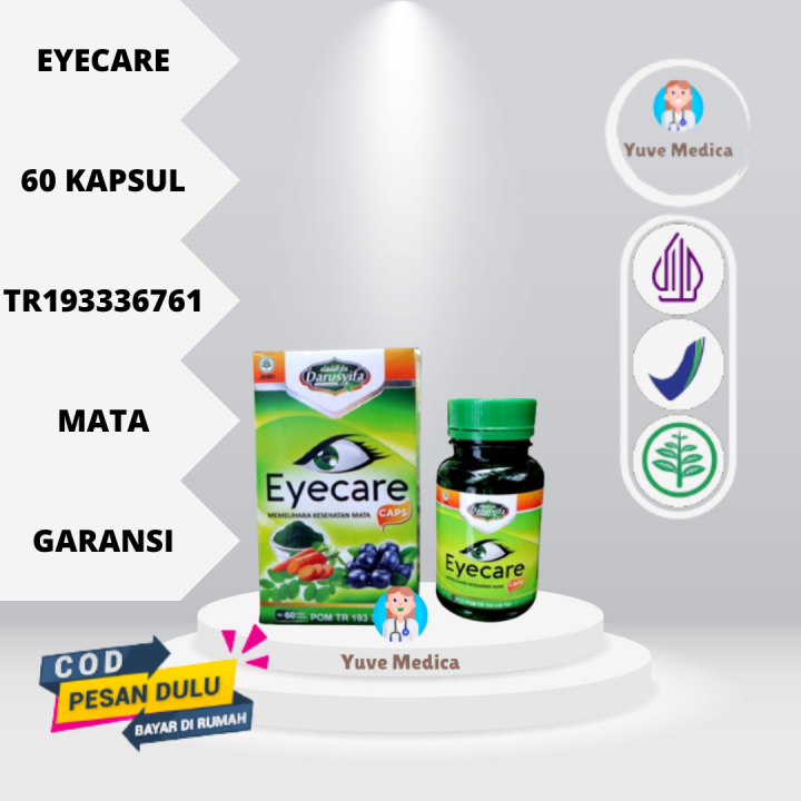 Obat Mata Minus dan Silinder Paling Ampuh dan Cepat EyeCare 60 Kapsul ...