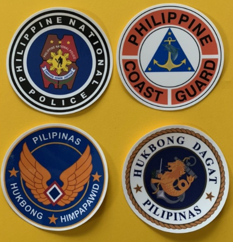 Waterproof Car Sticker Pnp Coastguard Airforce Navy LOGO 3 inches ...