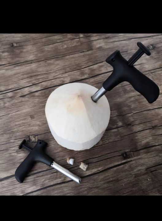 Coconut shell opener coconut shell tool coconut knife coconut green ...