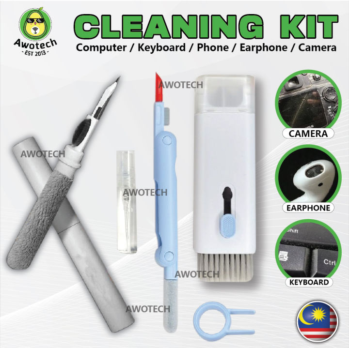 Awotech Earbuds Laptop Keyboard Phone Bluetooth Earphone Clean Screen ...