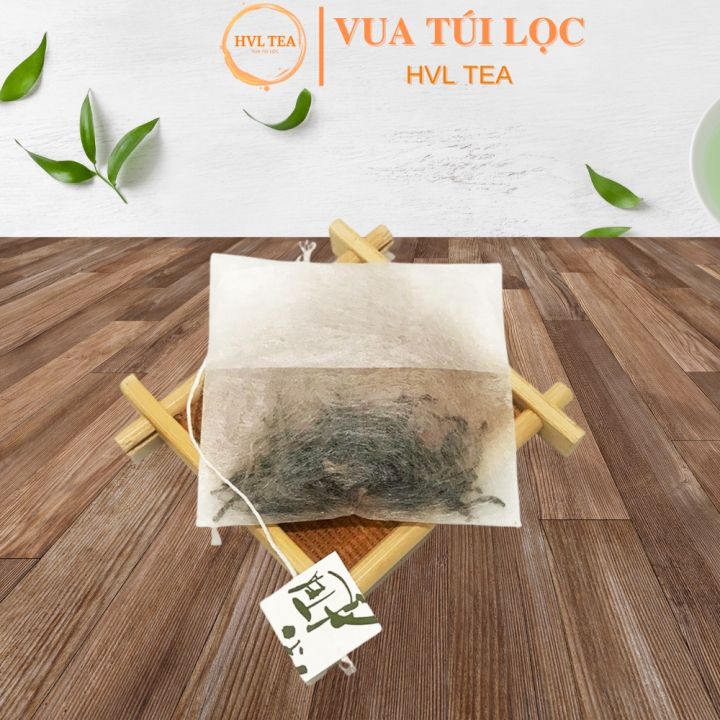 Túi lọc trà, thảo dược có dây nhúng, chất liệu tự nhiên Sợi Ngô siêu ...