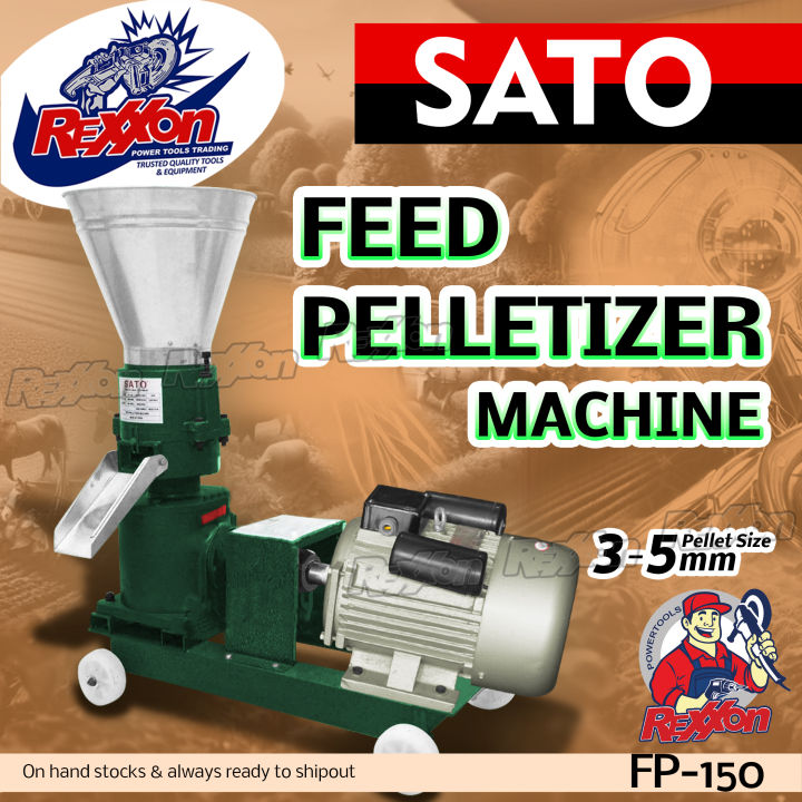 SATO Feed Pelletizer Feed Pellet Machine Grass Pellet Machine ...