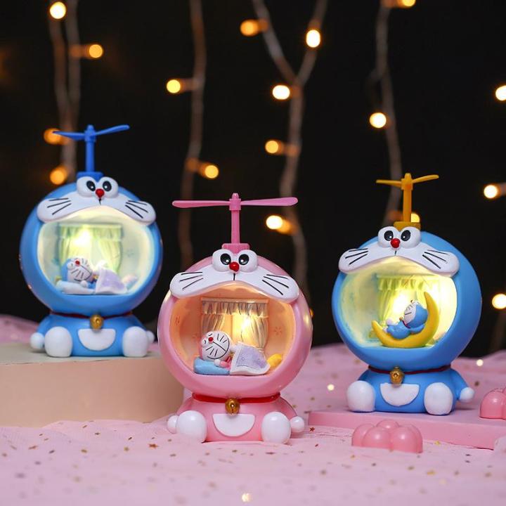 DORAEMON SLEEPING FIGURE WITH LED LIGHT | Lazada