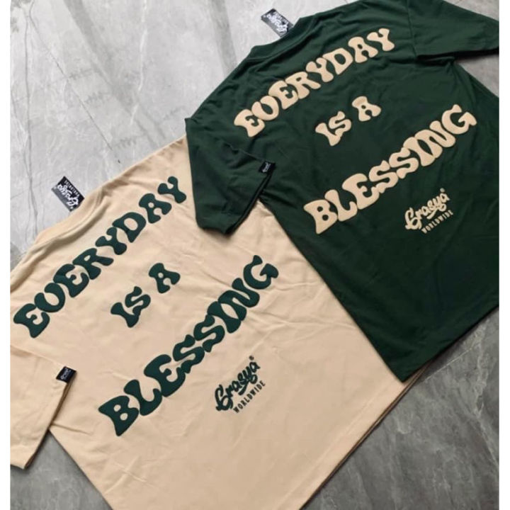 Grasya Worldwide everyday is a blessing shirt | Lazada PH