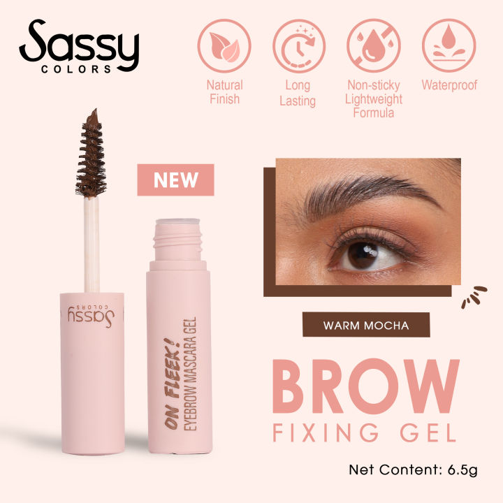 Sassy Colors On Fleek! Eyebrow Mascara Gel | Lazada PH