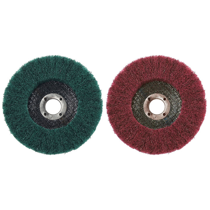 1 Piece Nylon Fiber Grinding Polishing Wheel Buffer Pad 100mm 180 Grain ...
