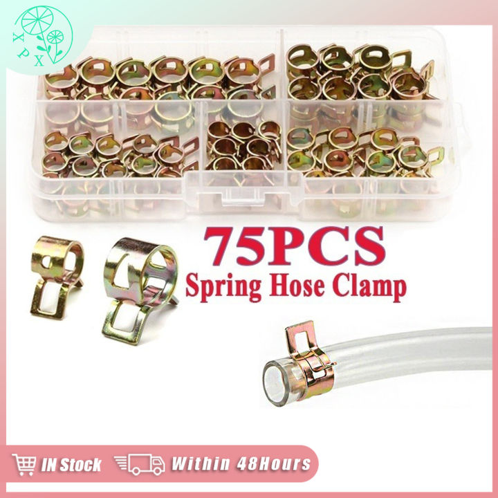 Hose Lock Clamp Steel Leather Pipe Clamps Spring Clamps, Water Pipe ...