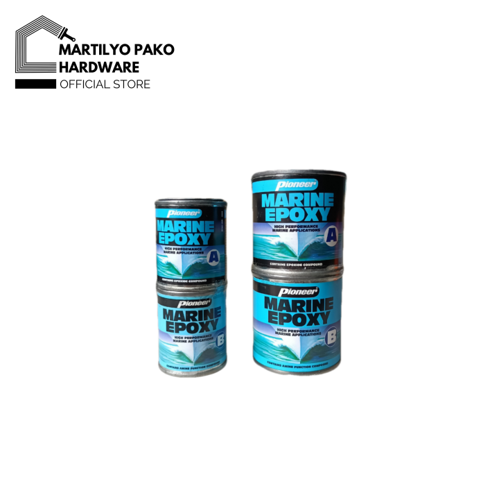 PIONEER Marine Epoxy A and B, 143g & 130g and 364g & 338g | Lazada PH