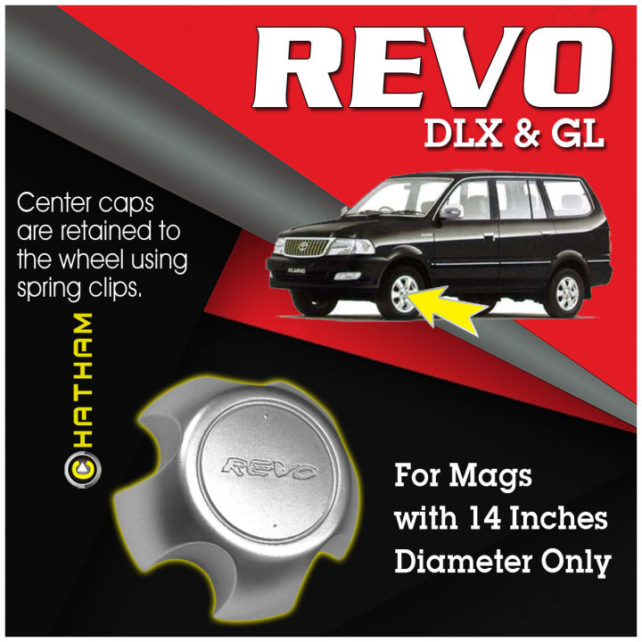 Toyota Revo 1997 up to 2002 ( Center Cap ) With Stock Rim of 14 Inches ...