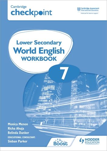 HODDER CAMBRIDGE CHECKPOINT LOWER SECONDARY WORLD ENGLISH AS A SECOND ... HODDER CAMBRIDGE CHECKPOINT LOWER SECONDARY WORLD ENGLISH AS A SECOND ...
