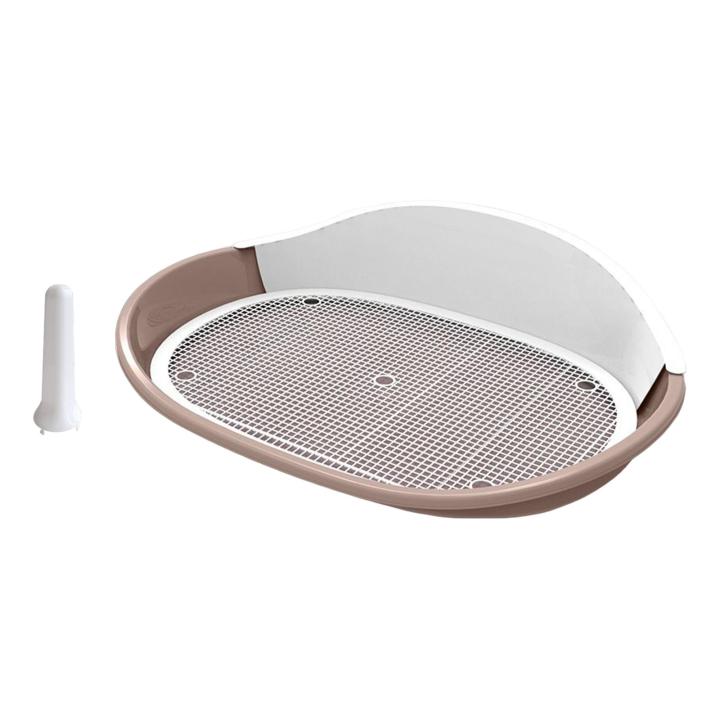 Petery Pet Training Toilet Tray Lattice Puppy Pee Tray Urinal Dog ...