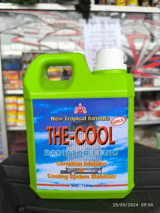Air Radiator / Coolant 1 liter bisa untuk semua jenis motor dan mobil ...